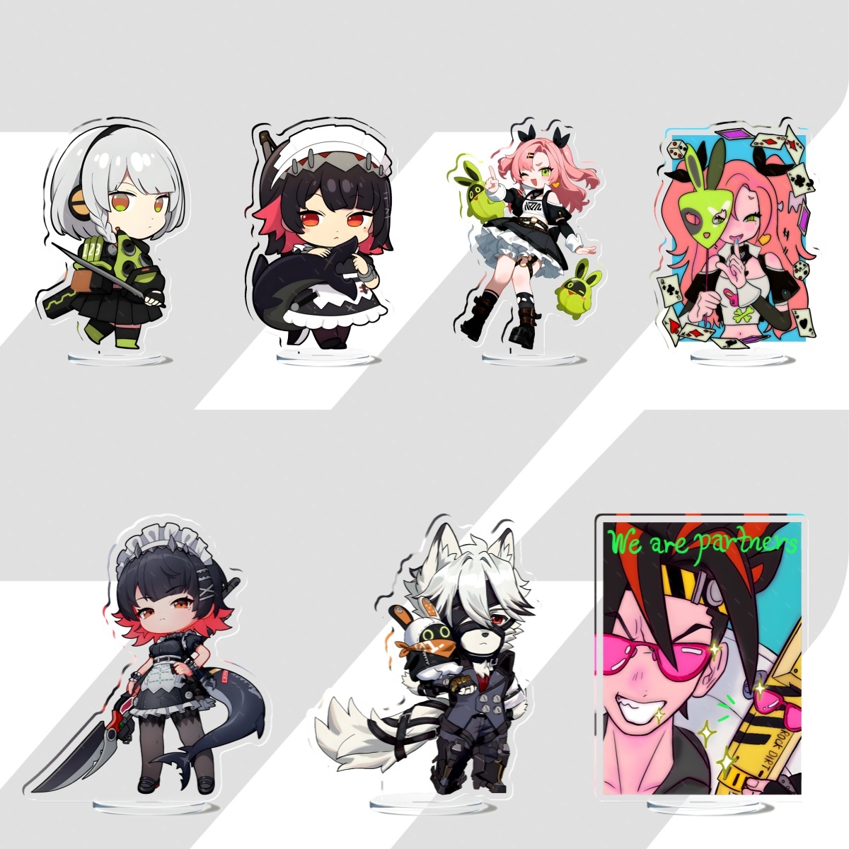 NEW Anime Ellen Joe Zenless Zone Zero Alexandrina Sebastiane Acrylic ...